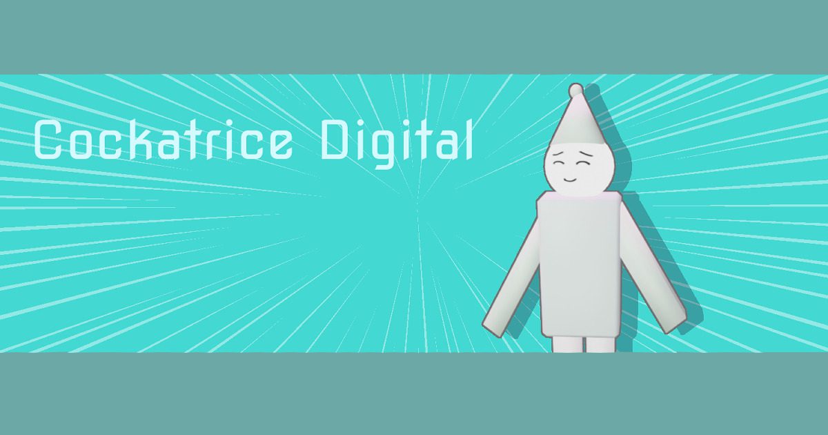 Cockatrice Digital - Home of a passionate novice game creator.